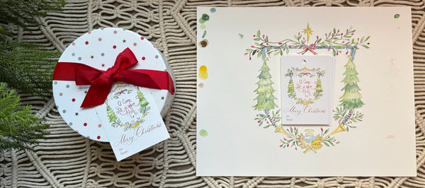 Christmas Tree Crest Gift Tags – Kris-10's Creations