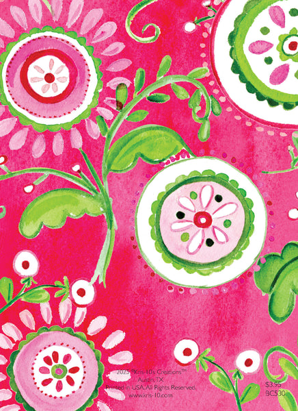 Pink Floral Pinwheels – Kris-10's Creations